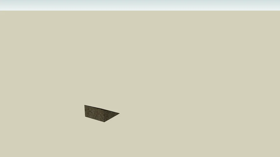 Wurm House 1/4 Roof Edge | 3D Warehouse