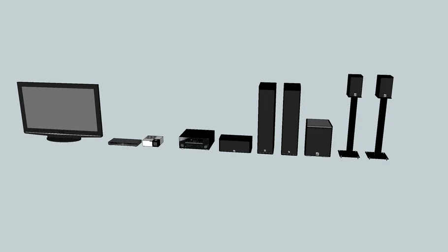 Home cinema | 3D Warehouse