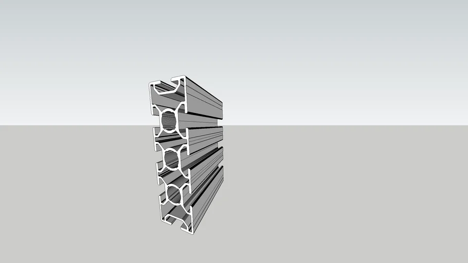 Perfil estrutural 30x100 Básico | 3D Warehouse
