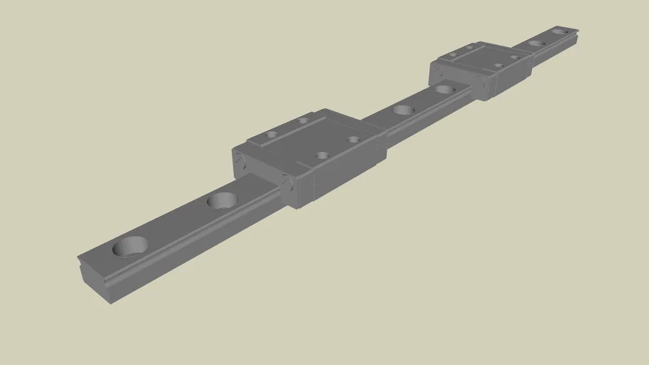 Ball Slide Guides & Ball Slide Guides Extra Wide | 3D Warehouse