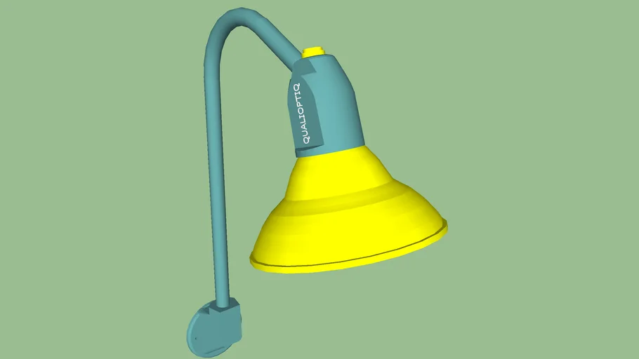 Vertical mounted RLM Lighting dome with forward light, Qualioptiq.com ...