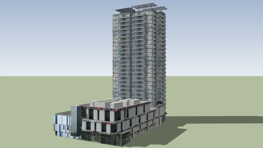 Paintbox Condos (225 Sackville St) | 3D Warehouse