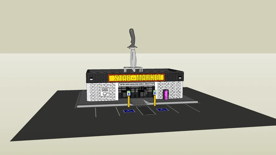 Stab - Market | 3D Warehouse