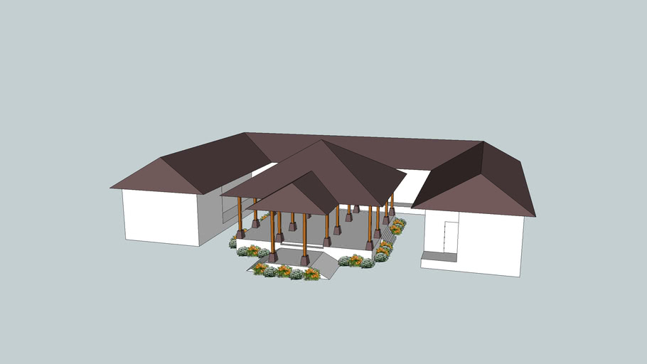 Balai Desa Manang | 3D Warehouse