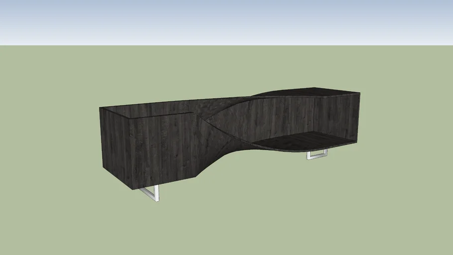 Book groove table | 3D Warehouse