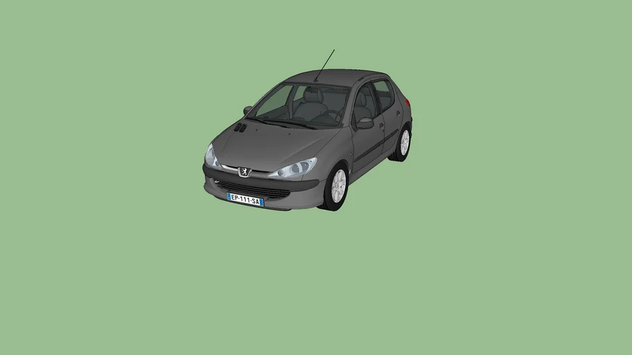 Peugeot 206 | 3D Warehouse