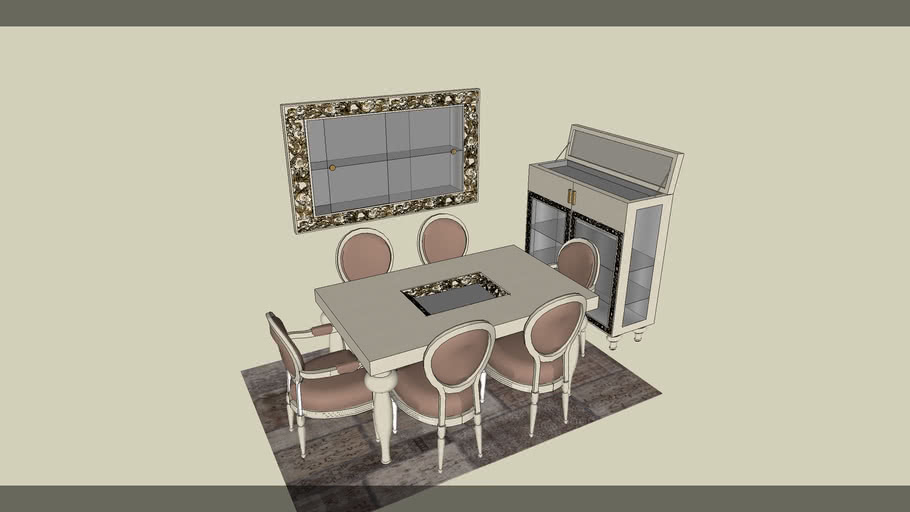 dining table | 3D Warehouse
