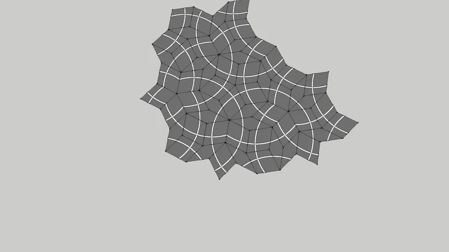 More Penrose tile stuff | 3D Warehouse