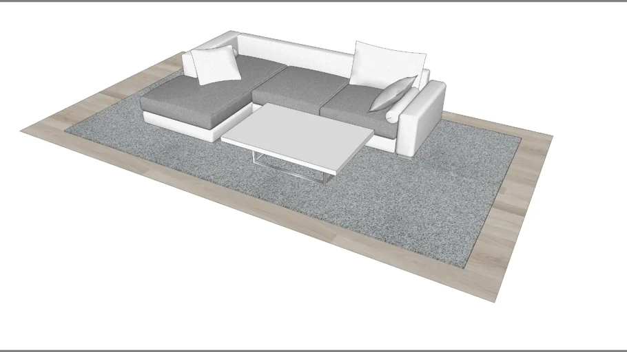 Sofa & Carpet | 3D Warehouse