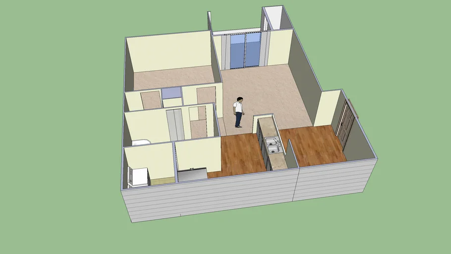 Villas at Henderson 1 Bedroom Apt | 3D Warehouse