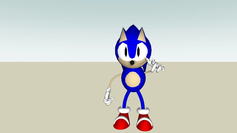 Sonic the Hedgehog | 3D Warehouse