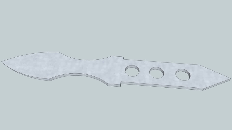 Throwing Knife | 3D Warehouse