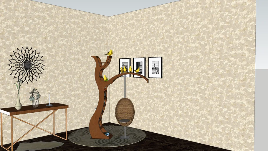 TREE BOOK SHELF | 3D Warehouse