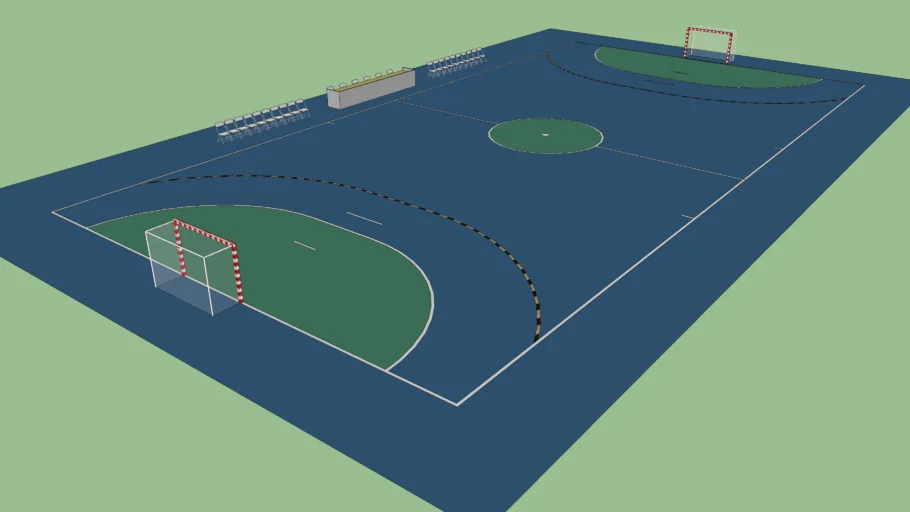 Handball court | 3D Warehouse