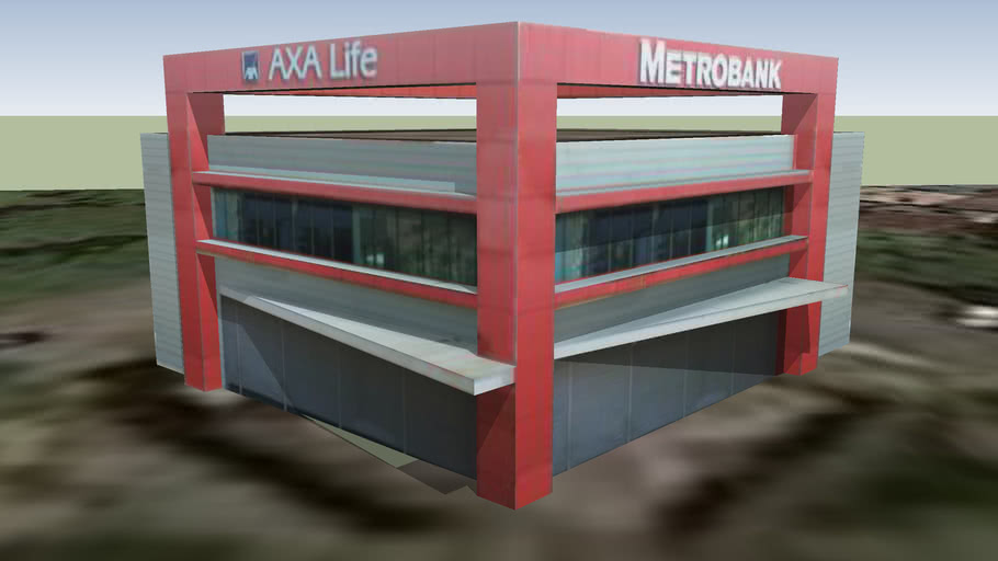 Axa Life - Metrobank - Cebu Business Park Branch | 3D Warehouse