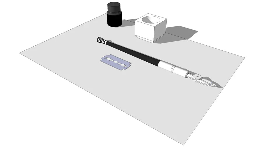 drawing pen set | 3D Warehouse