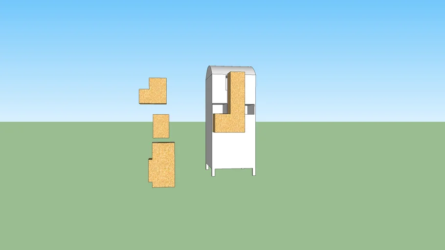 breeder box designs for 40 inch cage | 3D Warehouse