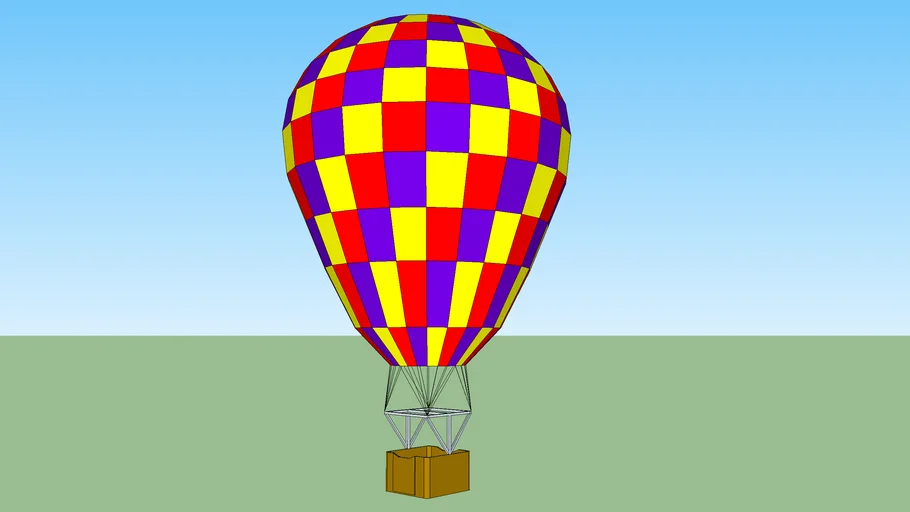 Hot Air Balloon | 3D Warehouse