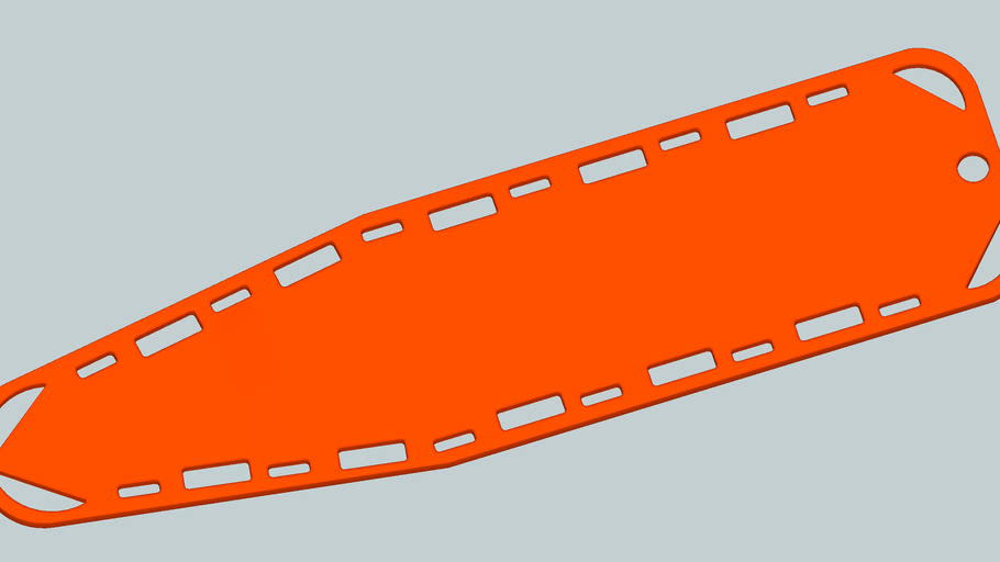 High Poly Long Backboard | 3D Warehouse