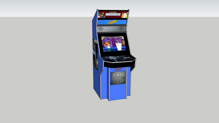 M.U.G.E.N Arcade Cabinet (2) | 3D Warehouse