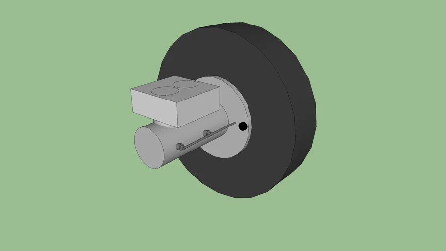 Bosch Brake booster and master Cylinder | 3D Warehouse