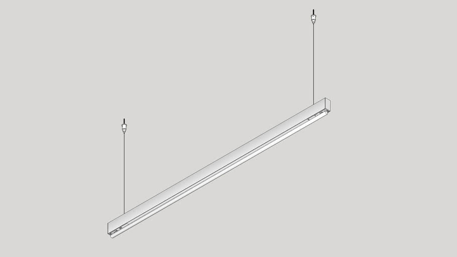 Delta Suspended Strip Light | 3D Warehouse