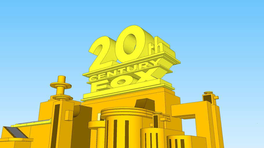 20th Century Fox 2009 logo remake TCF LOGO | 3D Warehouse