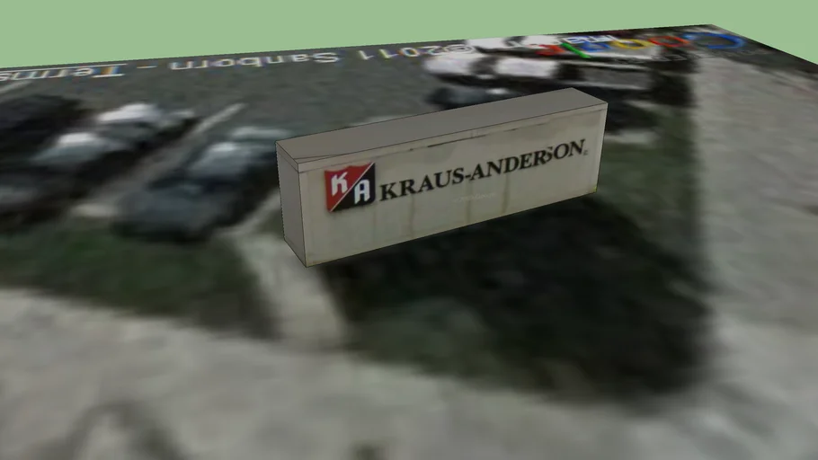 Kraus Anderson Sign | 3D Warehouse