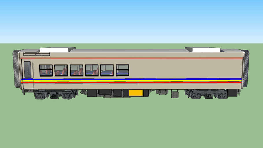 KTMB ABC (air-conditioned Buffet Coach) | 3D Warehouse