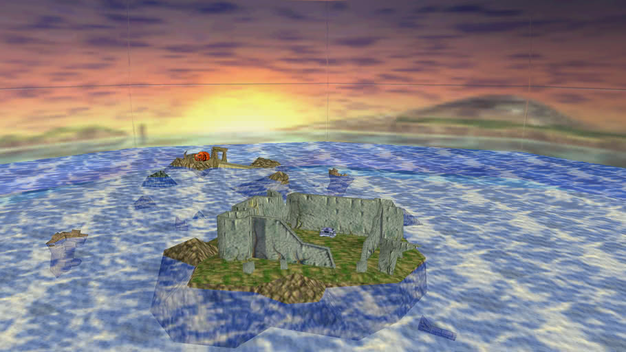 N64 Jet Force Gemini - Water Ruin. | 3D Warehouse