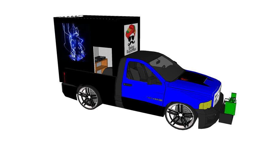 DJ Truck | 3D Warehouse