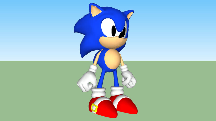 classic sonic | 3D Warehouse