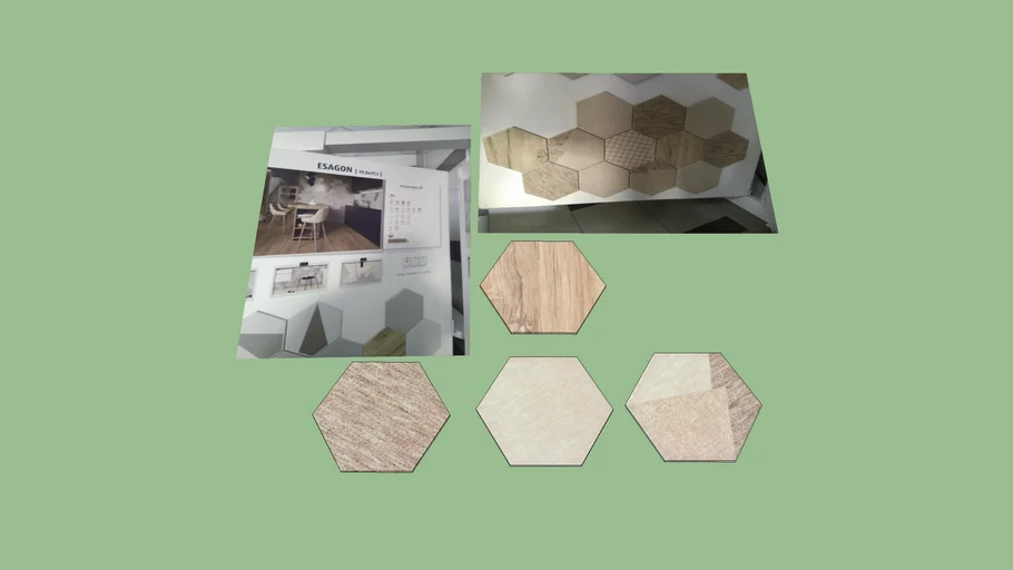 плитка PARADYZ esagon (19.8x17.1) | 3D Warehouse