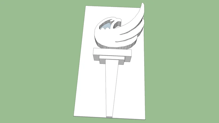 Libertarian Torch | 3D Warehouse