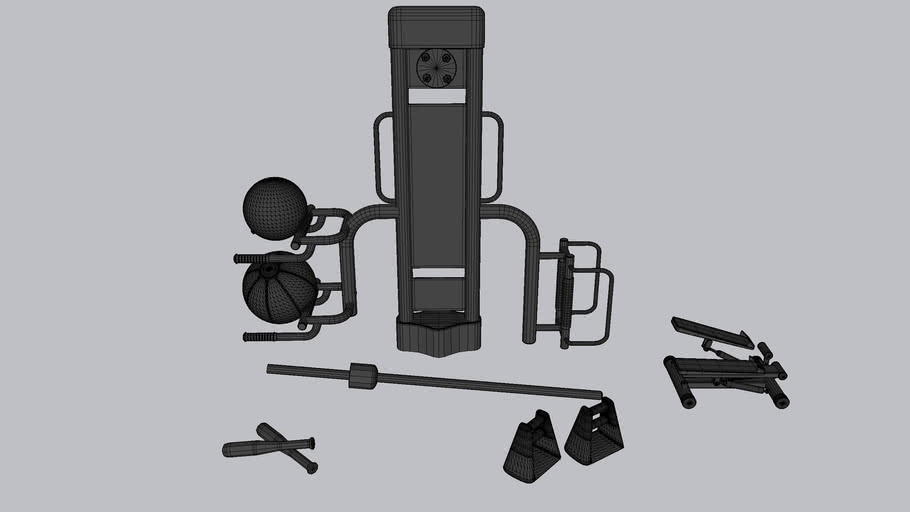 GYM EQUIPMENT | 3D Warehouse