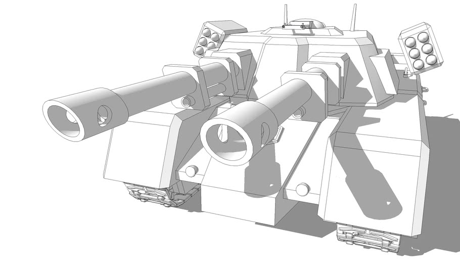 Command and Conquer: Tiberium Dawn/Red Alert GDI/Soviet Mammoth Tank ...