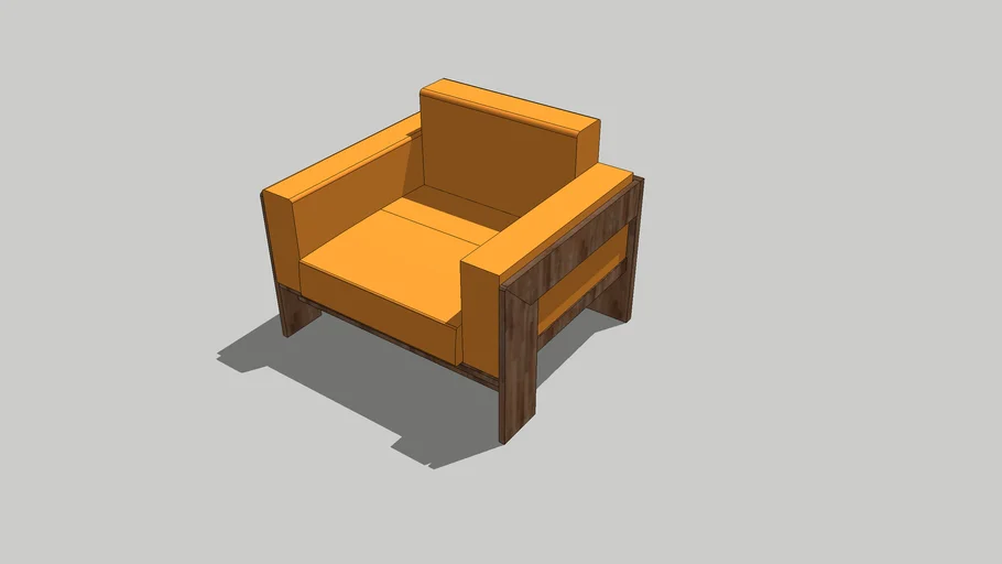 Fauteuil Daniel | 3D Warehouse