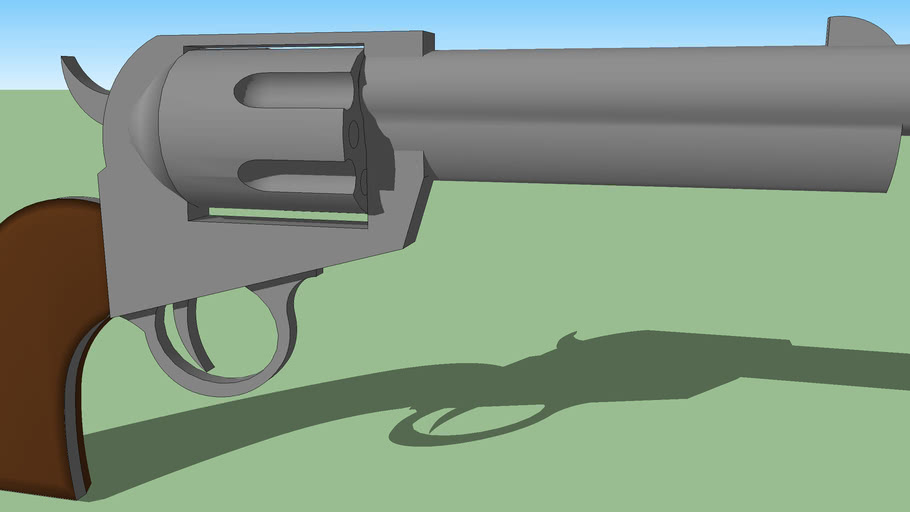 Colt 45 Peacemaker revolver | 3D Warehouse