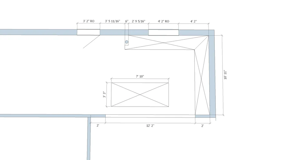 Kitchen 2D 24168SMC | 3D Warehouse