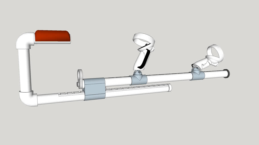 Handmade vr gunstock | 3D Warehouse