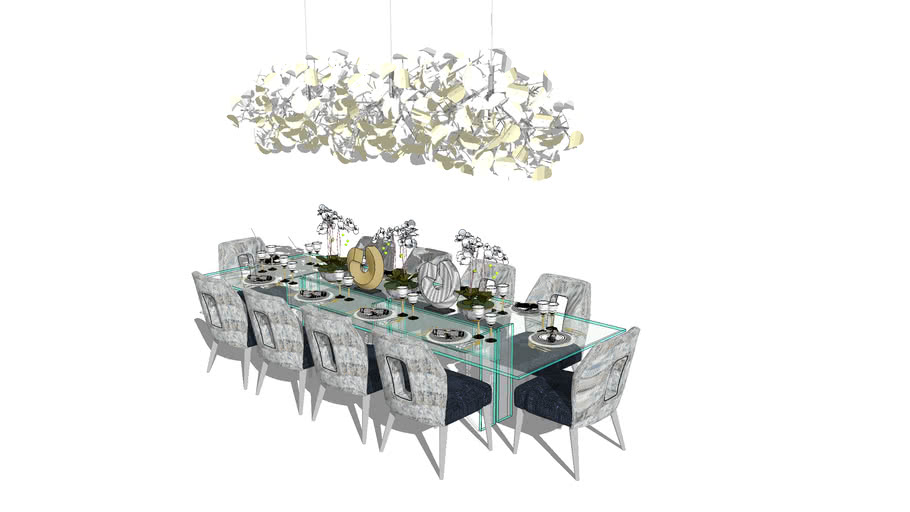 GRAND+DINING+SET.skp | 3D Warehouse