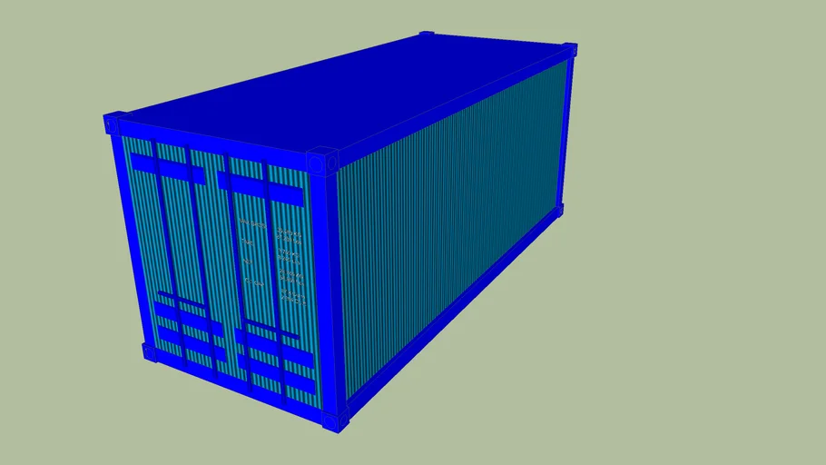 Cargo container | 3D Warehouse