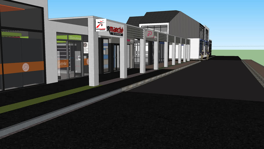 centre commercial | 3D Warehouse