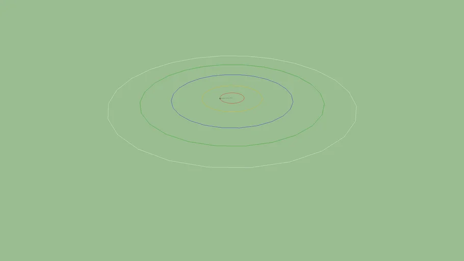 1000m Range Rings | 3D Warehouse