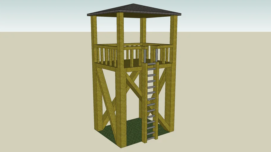 sniper tower | 3D Warehouse