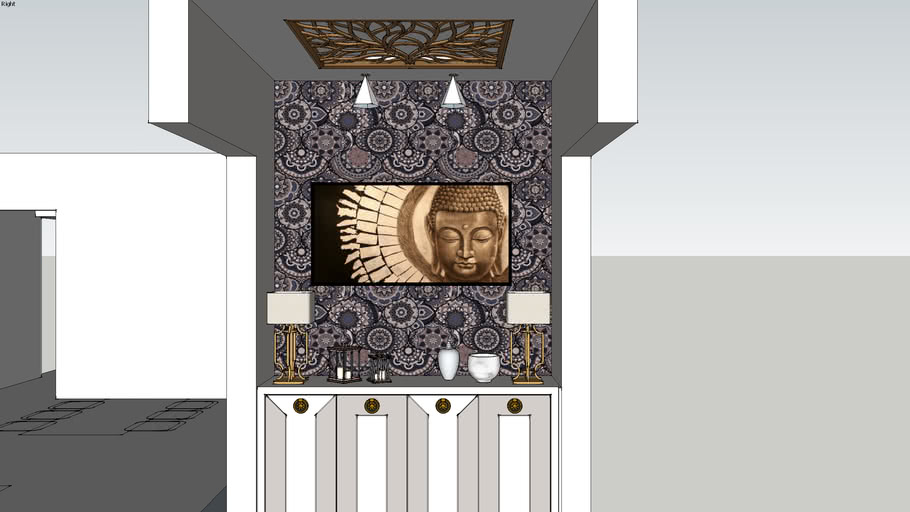 entrance lobby | 3D Warehouse