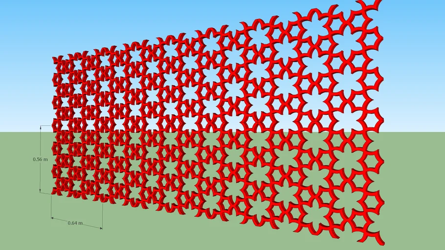 Arabic Graphic Pattern 027_without frame | 3D Warehouse