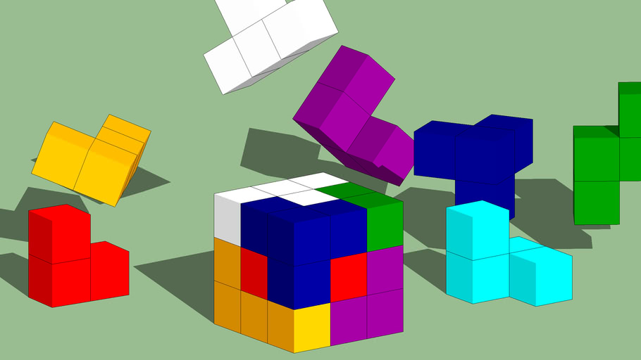 Cubo Soma 3D | 3D Warehouse