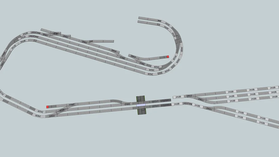 Model Railroad Track | 3D Warehouse