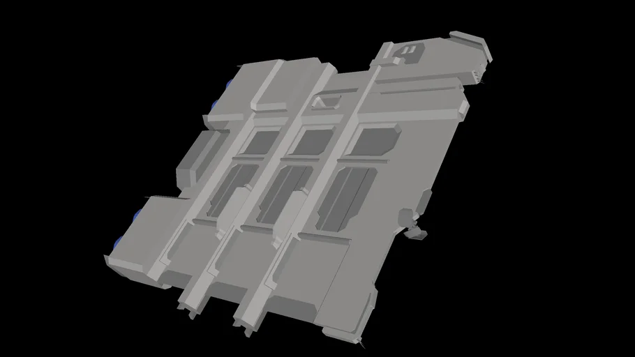 UNSC Cradle | 3D Warehouse